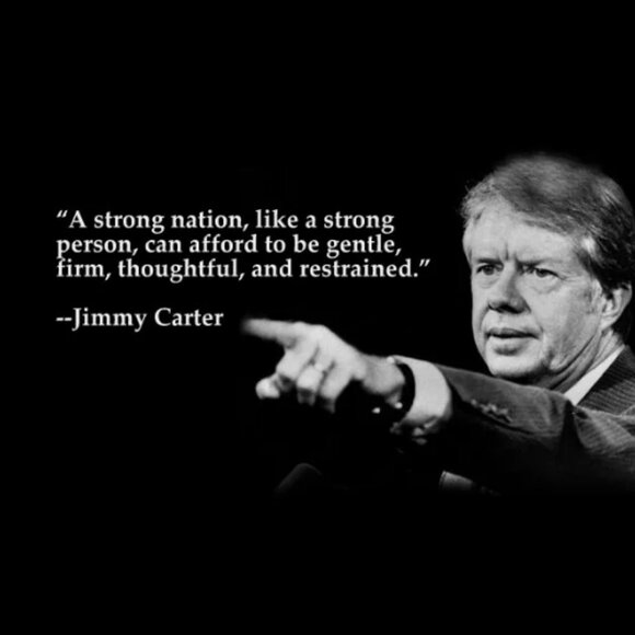 Art | 8x1 Jimmy Carter A Strong Nation Quote Photo | Poshmark
